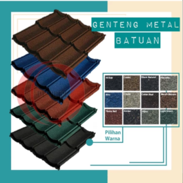 Genteng Metal Finising Cat Prima Roof – PT. Mitranda Bangun Griya Mandiri